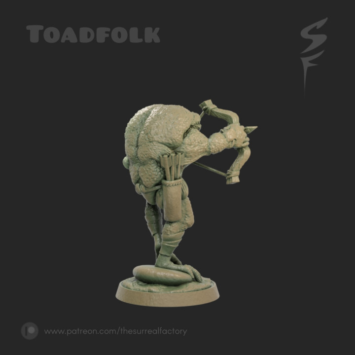 3D Printable Toadfolk - Set by TheSurrealFactory