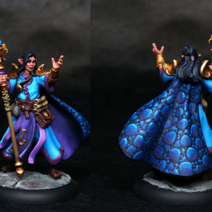 3D Print of Fenton - Elf Wizard by doctorfaust1