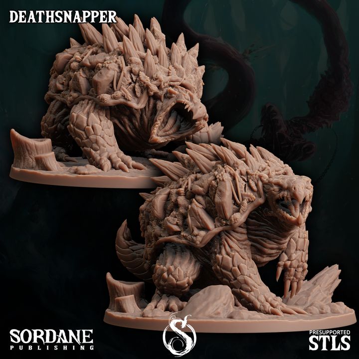 3D Printable Deathsnapper by Sordane Publishing