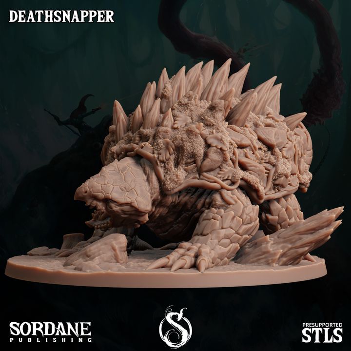3D Printable Deathsnapper by Sordane Publishing