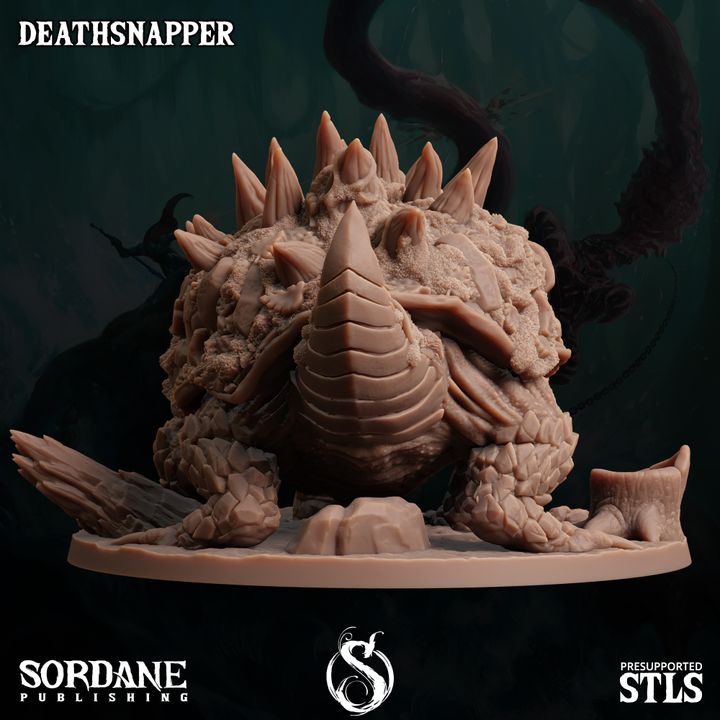 3D Printable Deathsnapper by Sordane Publishing
