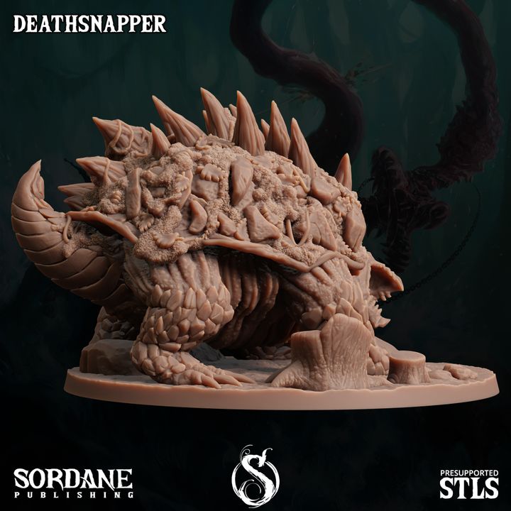 3D Printable Deathsnapper by Sordane Publishing