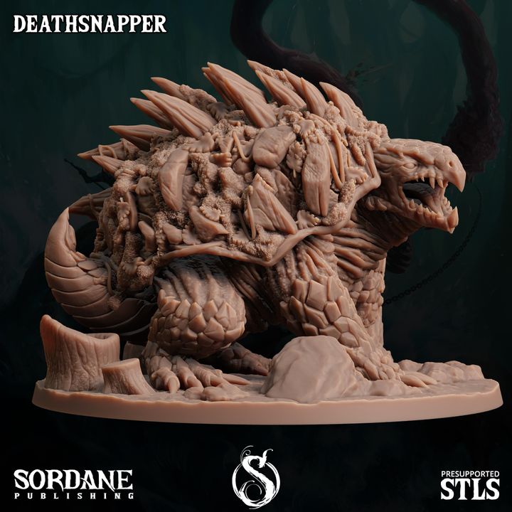 3D Printable Deathsnapper by Sordane Publishing