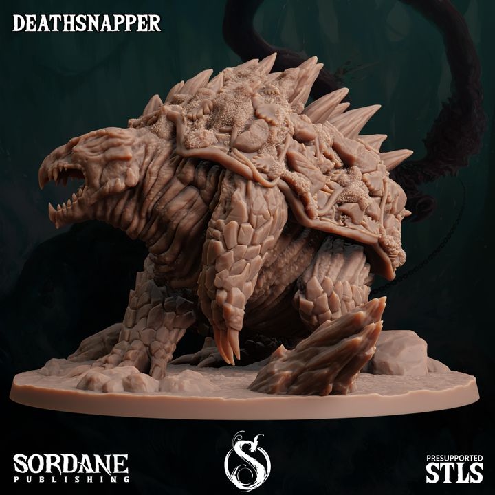 3D Printable Deathsnapper by Sordane Publishing