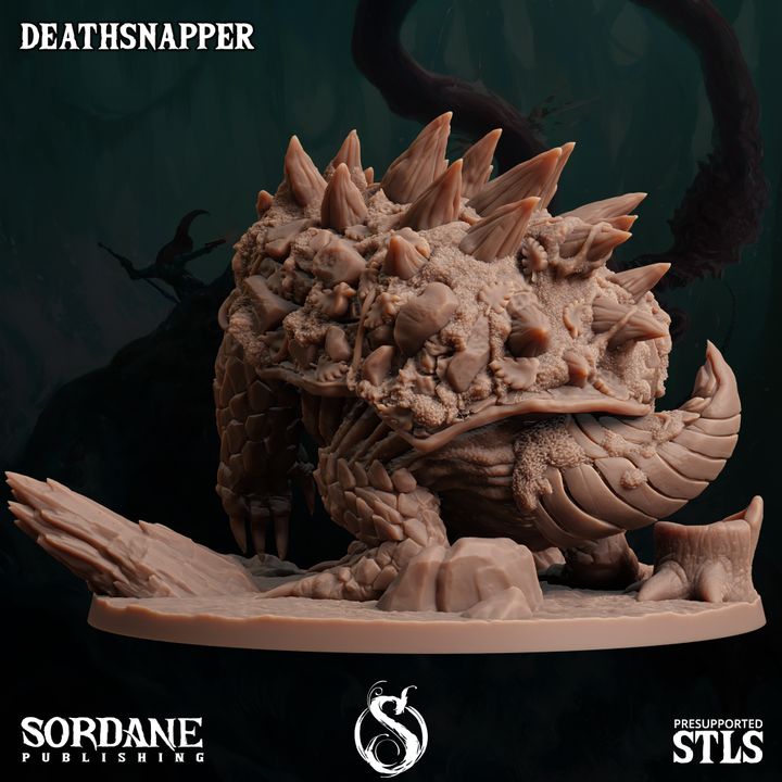 3D Printable Deathsnapper by Sordane Publishing