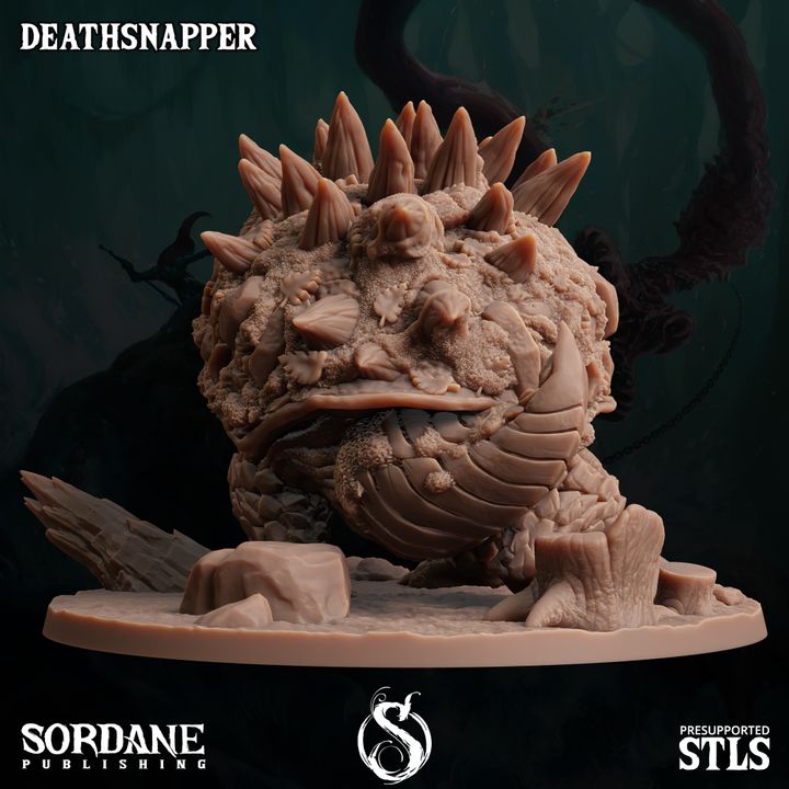 3D Printable Deathsnapper by Sordane Publishing