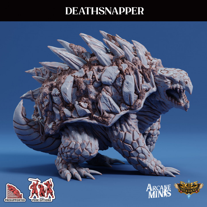3D Printable Deathsnapper by Sordane Publishing