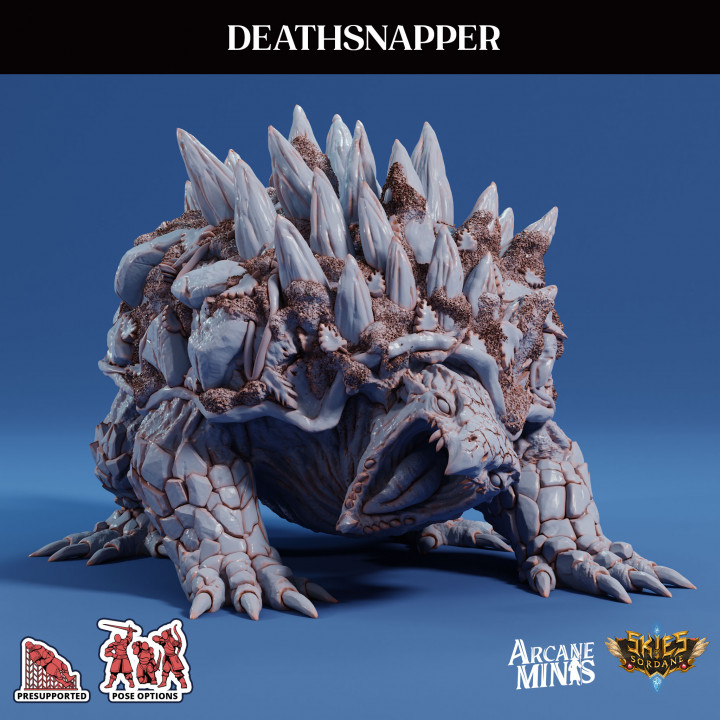 3D Printable Deathsnapper by Sordane Publishing