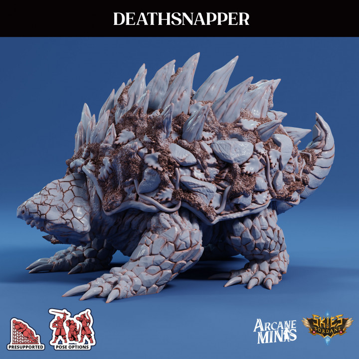 3D Printable Deathsnapper by Sordane Publishing