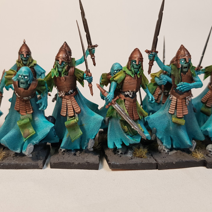 3D Print of Wraith Unit - Highlands Miniatures by mortenmadsen1