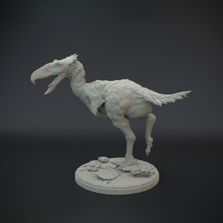 3D Printable Kelenken - prehistoric bird by Dino and Dog