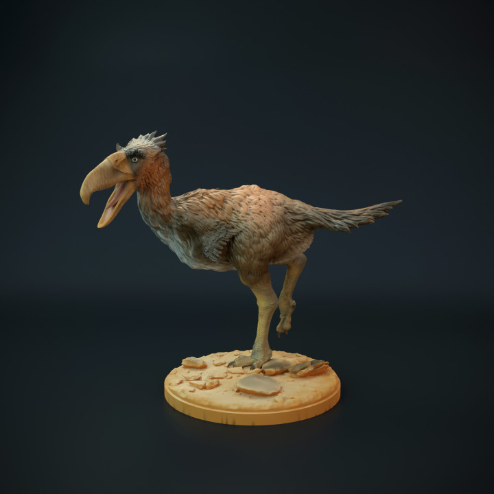 3D Printable Kelenken - prehistoric bird by Dino and Dog