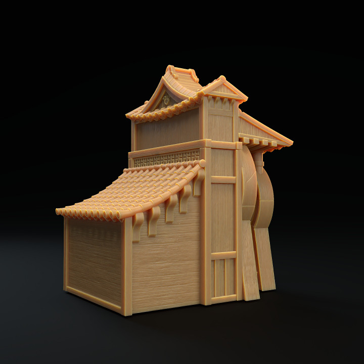 3D Printable Japanese Inspired Shrine House Temple | FDM by The Dragon ...