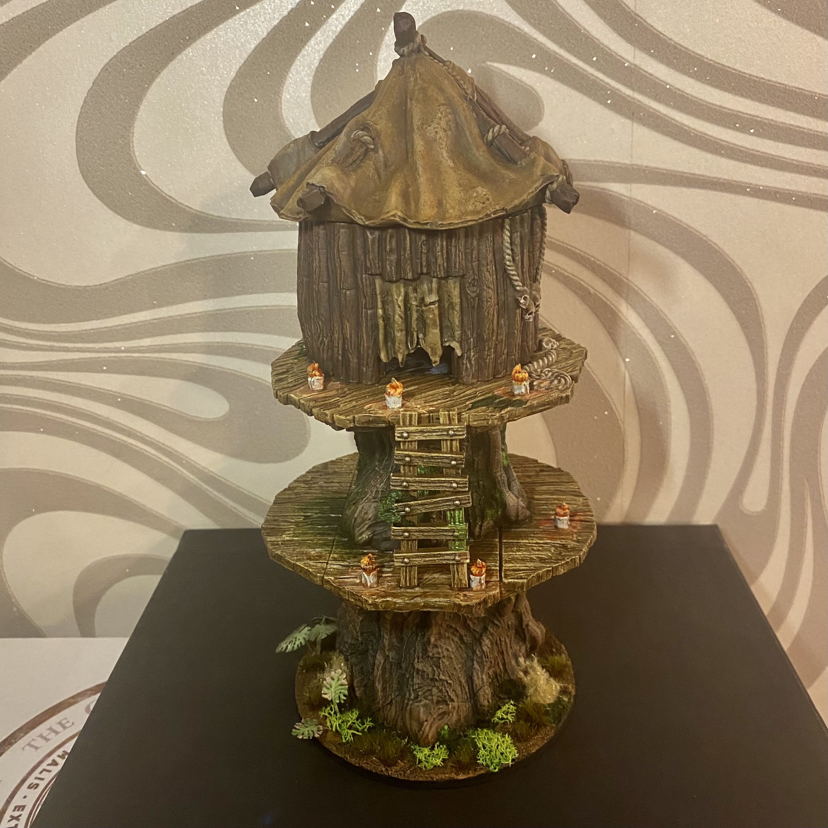 3D Printable Scenery - Swamp Hut by Flesh of Gods