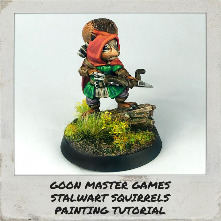 3D Printable Squirrel Archer 1 by Goon Master