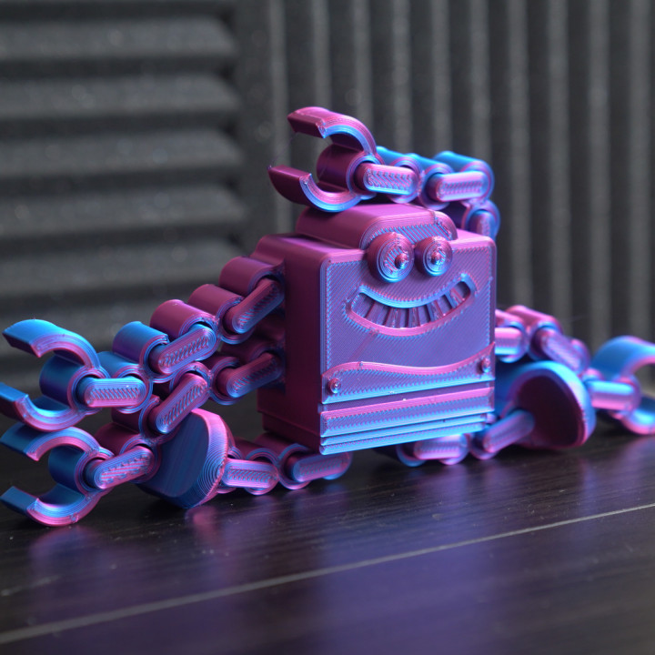 3D Printable Flex Robot by 3D Printer Academy