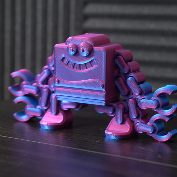 3D Printable Flex Robot by 3D Printer Academy