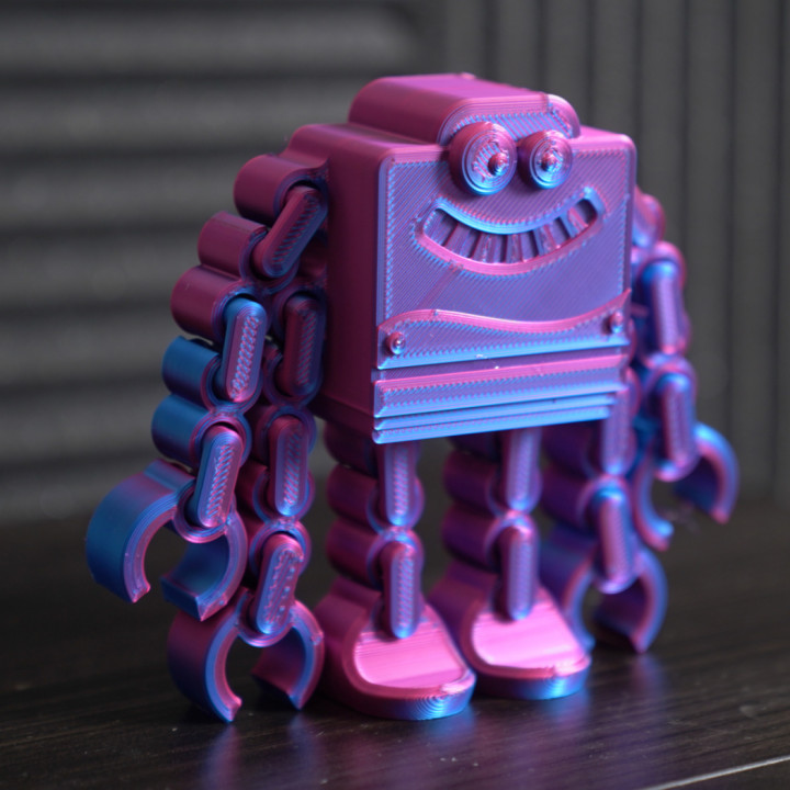 3D Printable Flex Robot by 3D Printer Academy