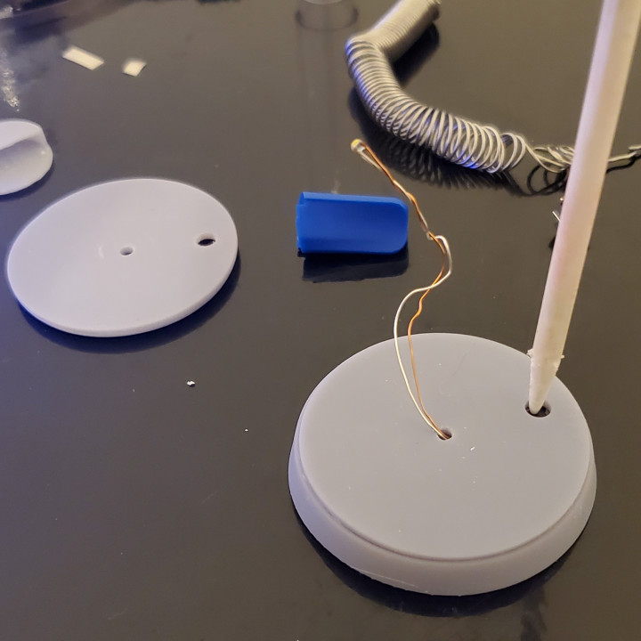 3D Printable Large Creature Bases (Powered) by Tyler Pivoney