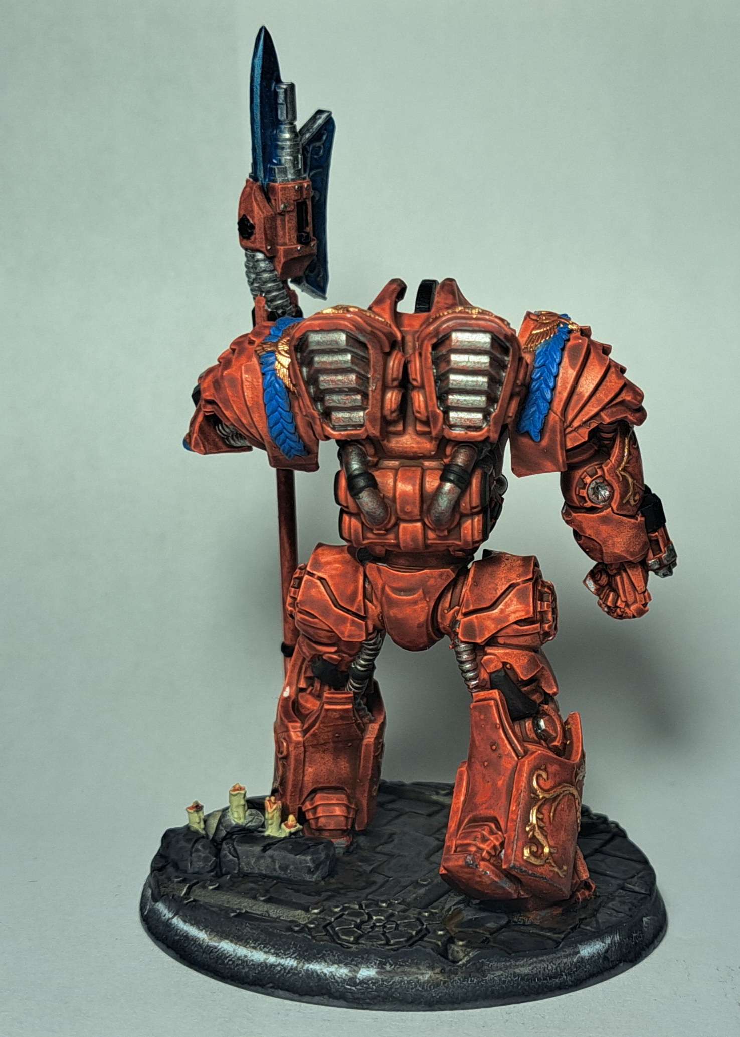 3D Printable Cyber Forge Red vs Blue Milo Fidelis Dreadnought by Titan ...