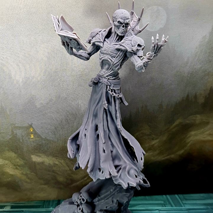 3D Print of Lich Lord Vecna by Ruins of Ashelnia