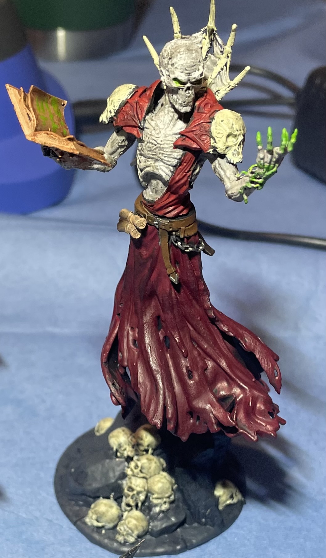 3D Printable Lich Lord Vecna by MeshBrain Lab