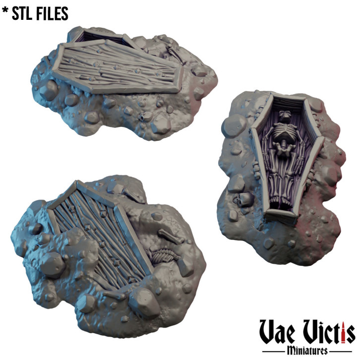 3D Printable JULY RELEASE : Rise of the undead by Vae Victis Miniatures
