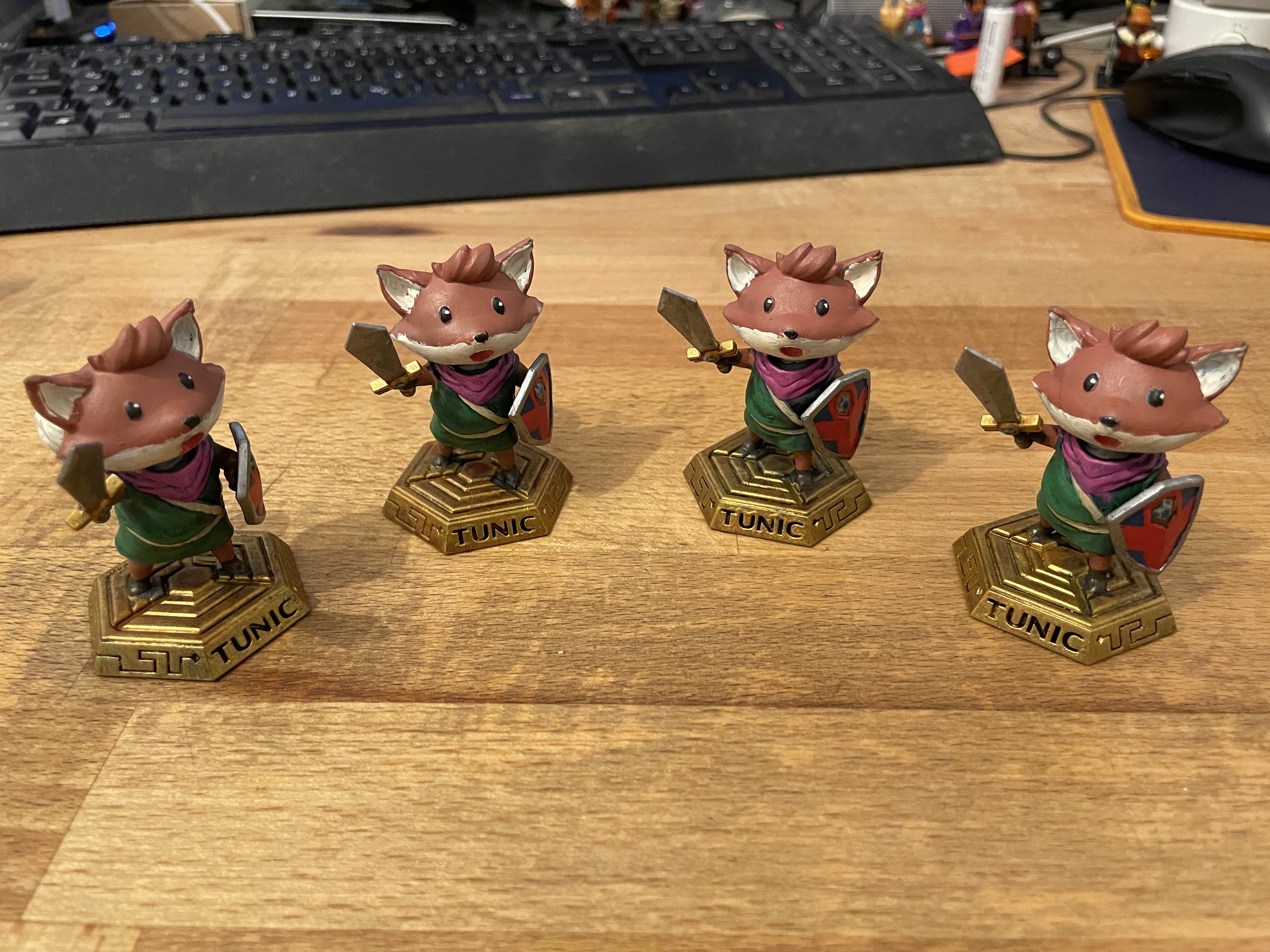 3D Printable TUNIC fan art by Rebek Pew!