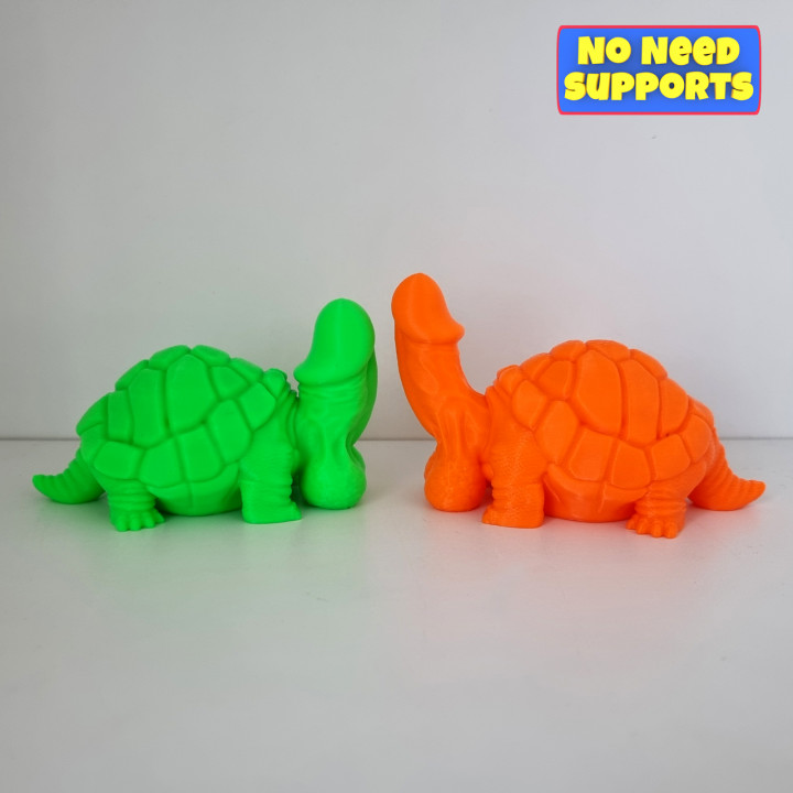 3D Printable Dicky Turtle V8 by iradj3d