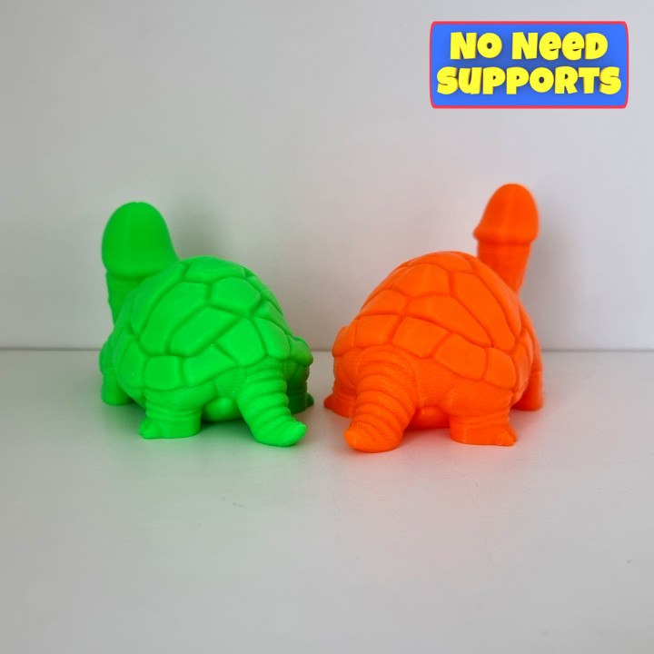 3D Printable Dicky Turtle V8 by iradj3d