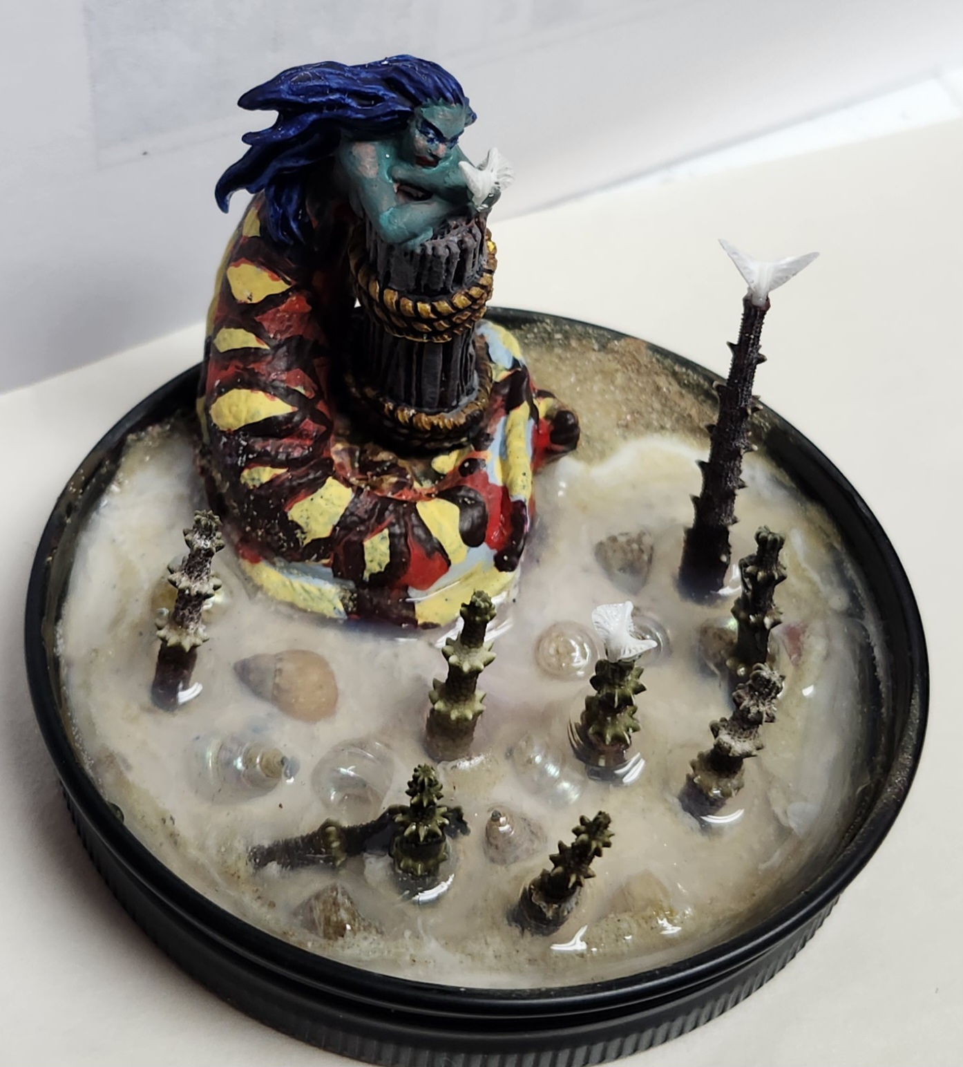 3D Printable Aerilyn the Mermaid by Moonlight Minis- Christine Van Patten