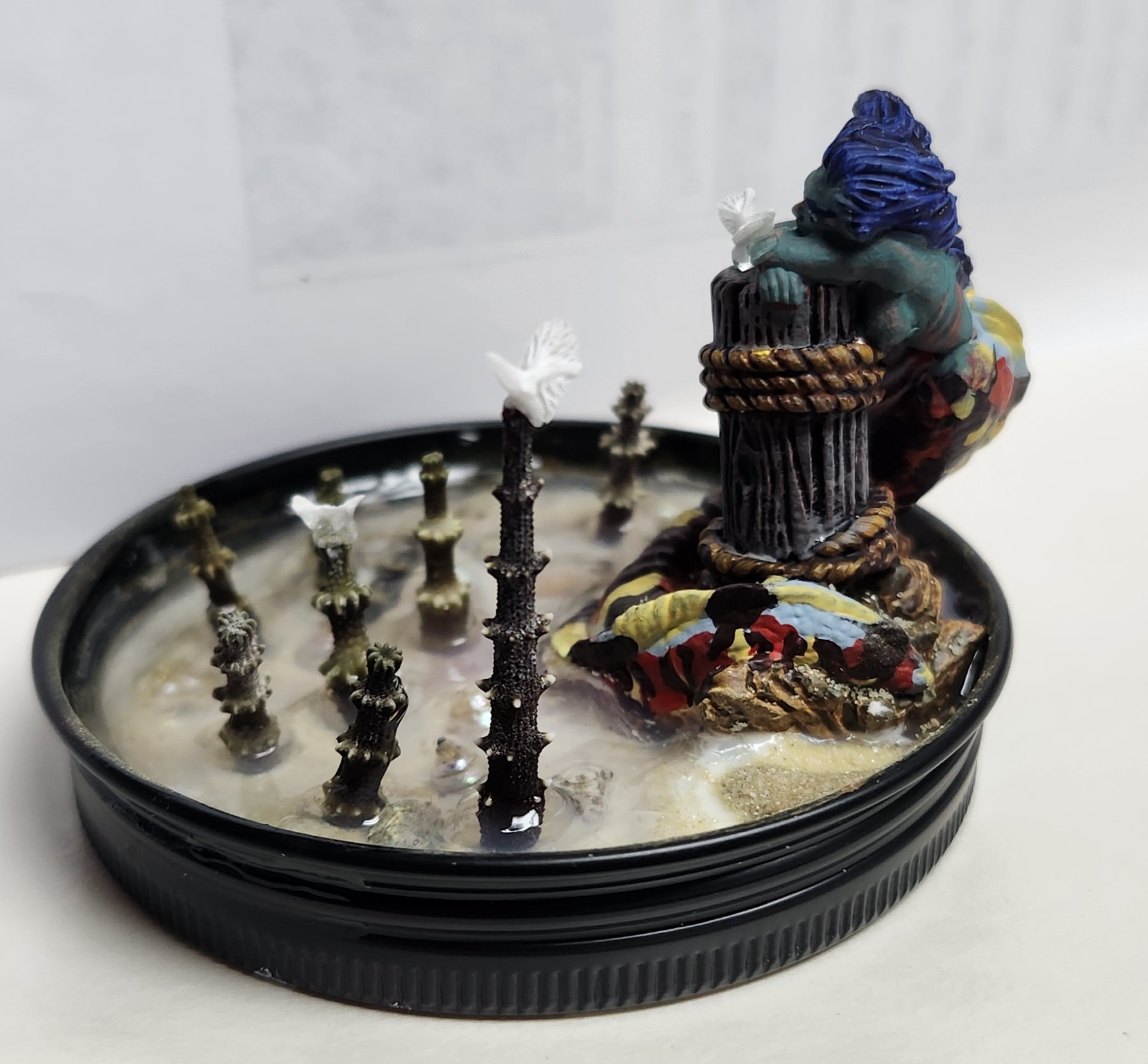 3D Printable Aerilyn the Mermaid by Moonlight Minis- Christine Van Patten