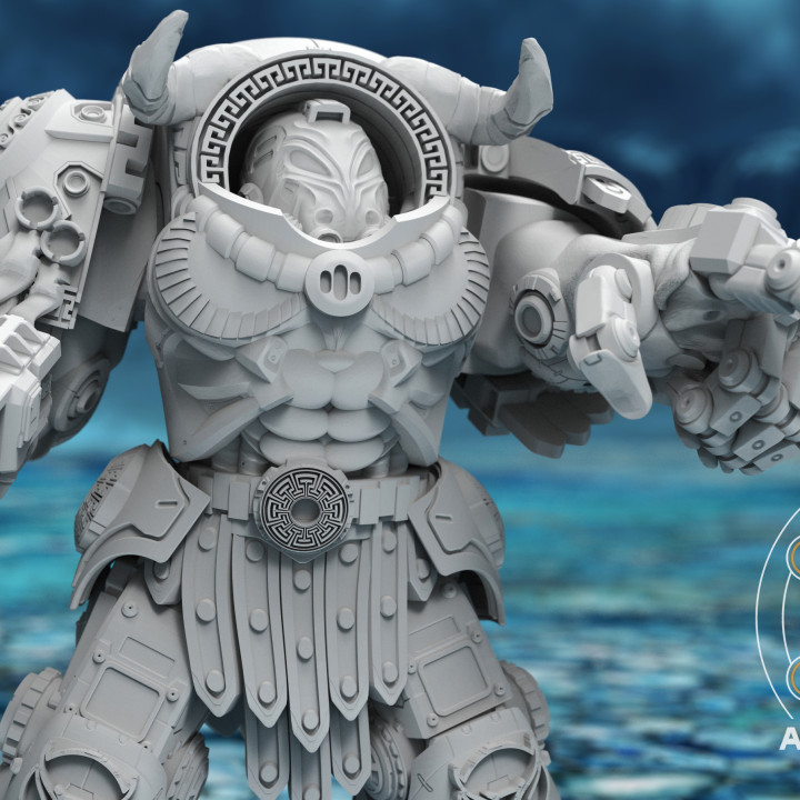 3D Printable Minoan Myrmidons by Atlan Forge