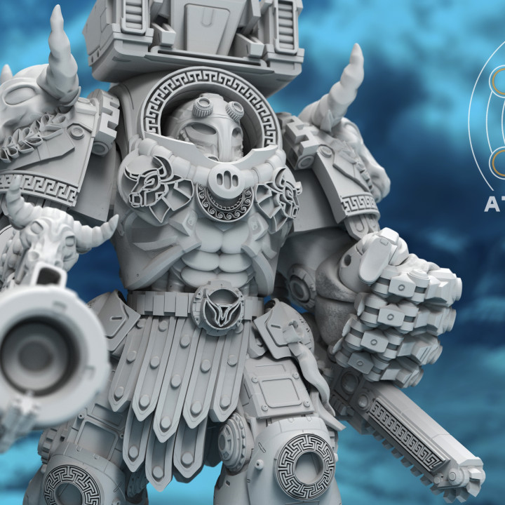 3D Printable Minoan Myrmidons by Atlan Forge