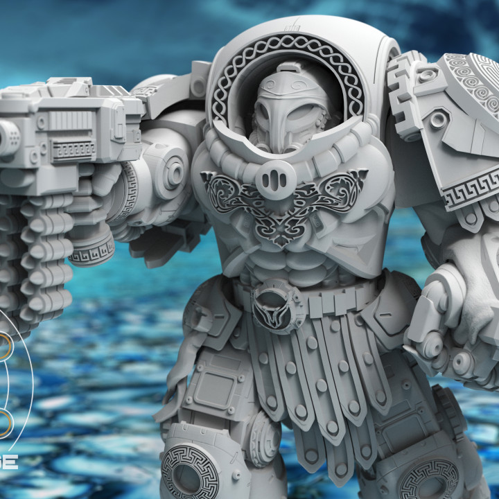 3D Printable Minoan Myrmidons by Atlan Forge