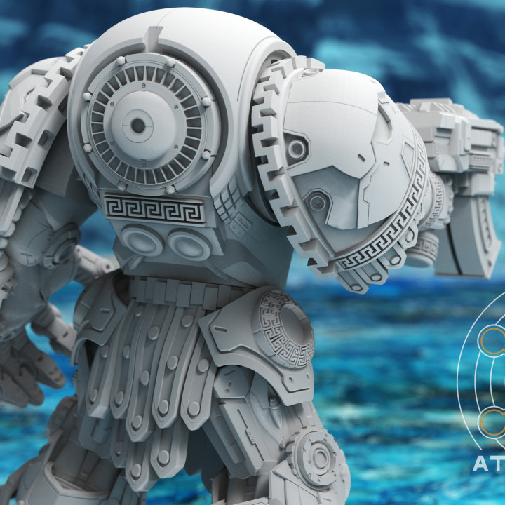 3D Printable Minoan Myrmidons by Atlan Forge