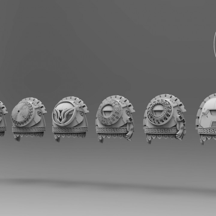 3D Printable Minoan Myrmidons by Atlan Forge