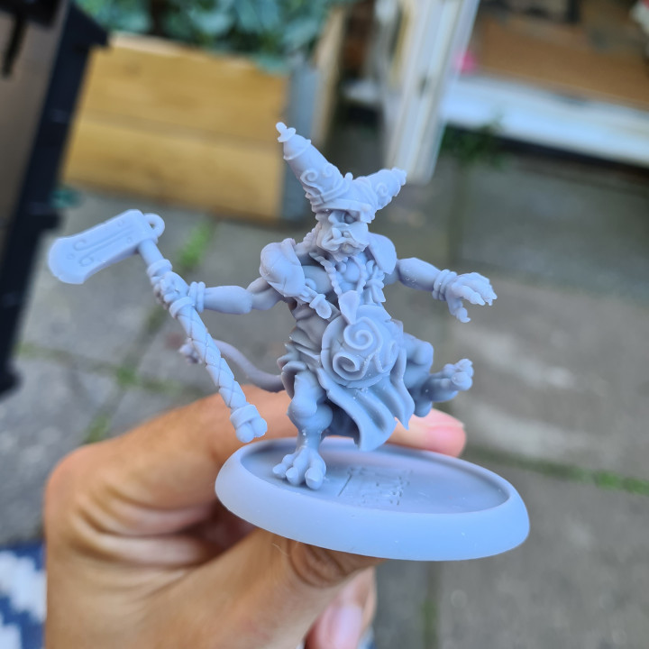 3D Printable Fomorian Warriors Kit by Warp Miniatures