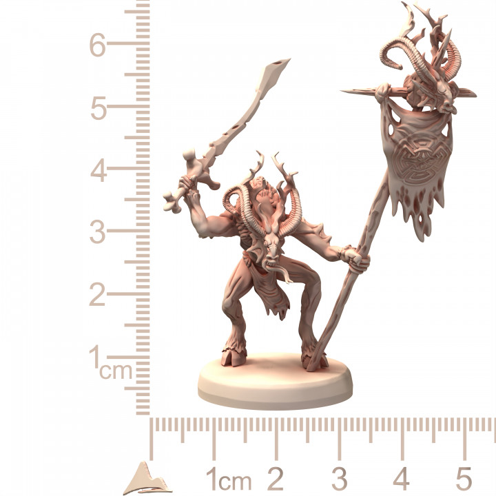 3D Printable 014 CHAOS CELTIC Demon Cyclops Khoragar Balor and ...