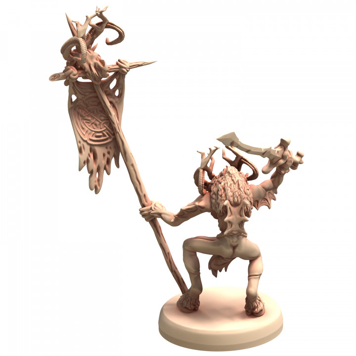 3D Printable 014 CHAOS CELTIC Demon Cyclops Khoragar Balor and ...