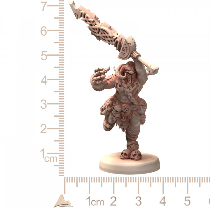 3D Printable 014 CHAOS CELTIC Demon Cyclops Khoragar Balor and ...