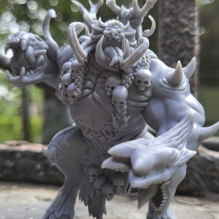 3D Print of 014 CHAOS CELTIC Demon Cyclops Khoragar Balor and Berserker ...
