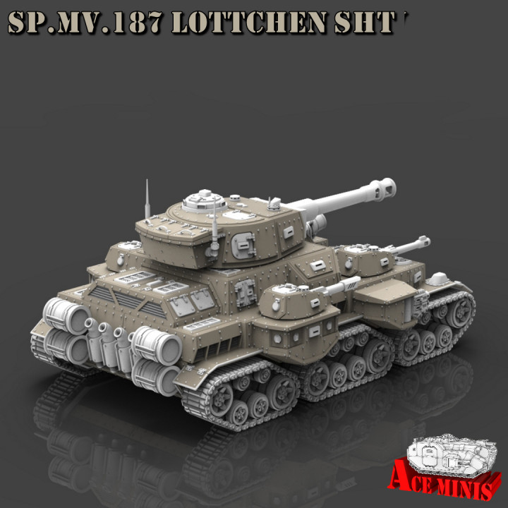 3D Printable SP.MV.187 Lottchen SHT by ACE Minis