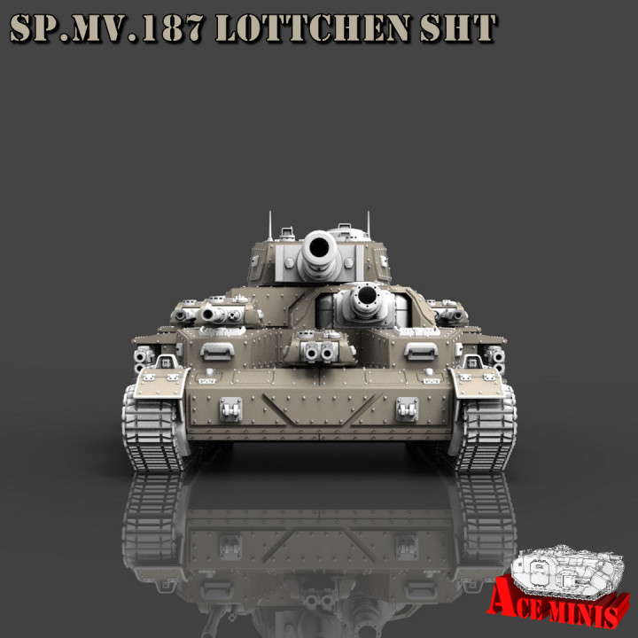 3D Printable SP.MV.187 Lottchen SHT by ACE Minis