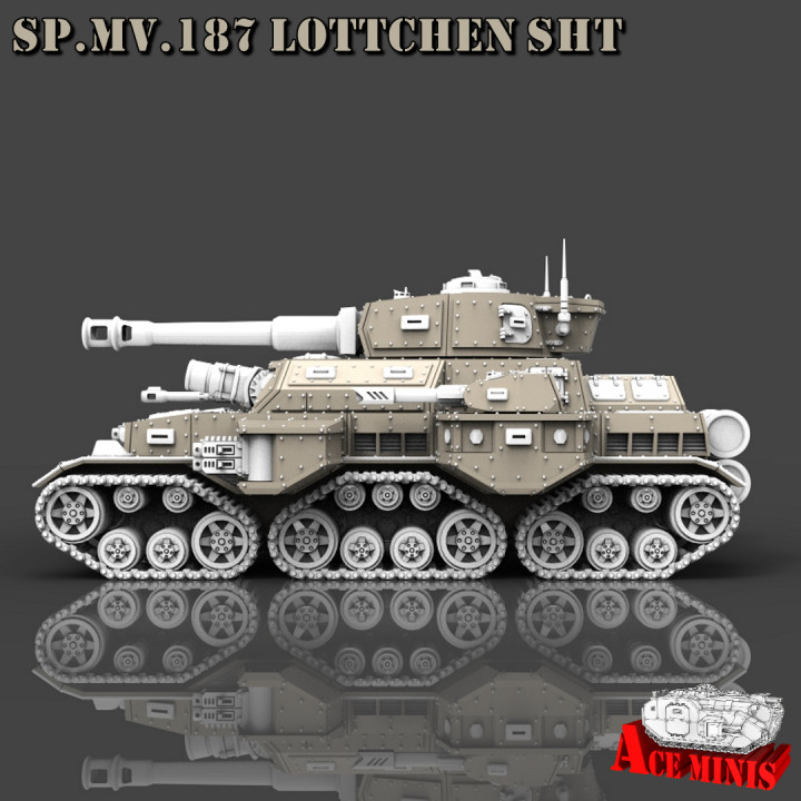 3D Printable SP.MV.187 Lottchen SHT by ACE Minis