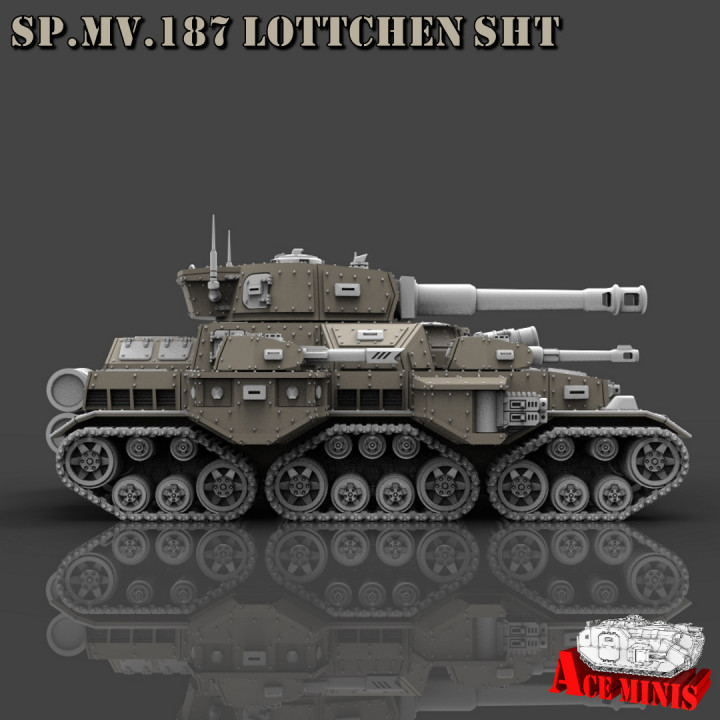 3D Printable SP.MV.187 Lottchen SHT by ACE Minis