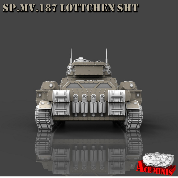 3D Printable SP.MV.187 Lottchen SHT by ACE Minis
