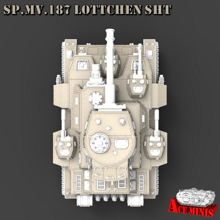 3D Printable SP.MV.187 Lottchen SHT by ACE Minis