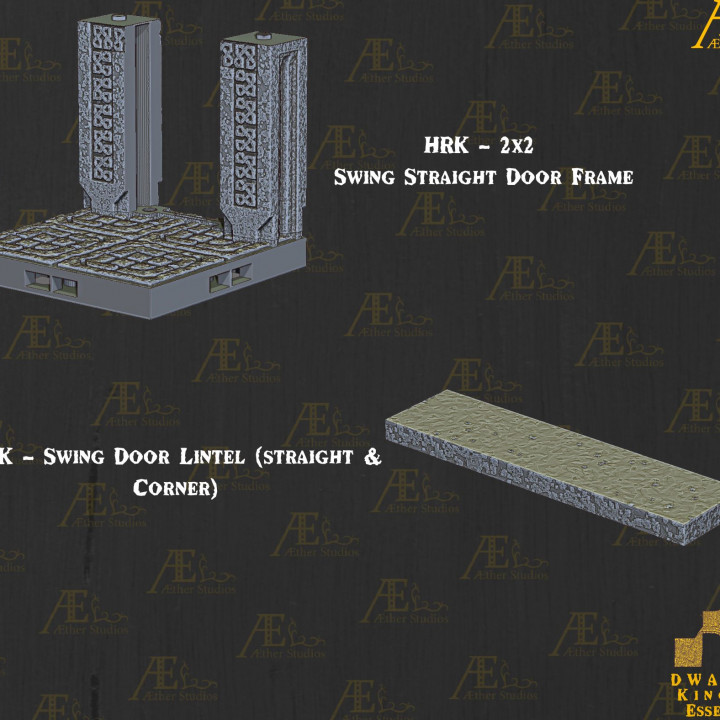 3D Printable AEDWRF24 – Kingdom Essentials by Aether Studios
