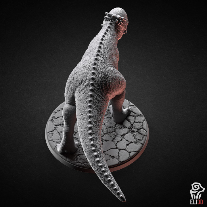 3D Printable Pachycephalosaurus - Free Dino Model by ELI 3D